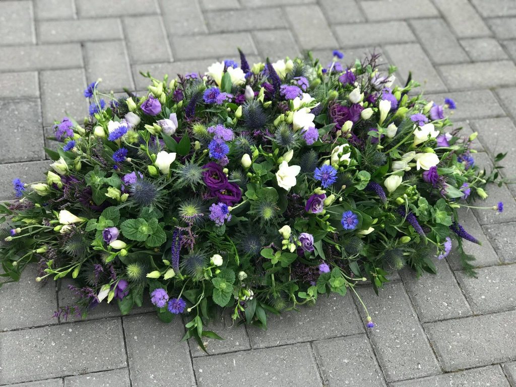 Coffin Spray - Julie Nicholas Florist